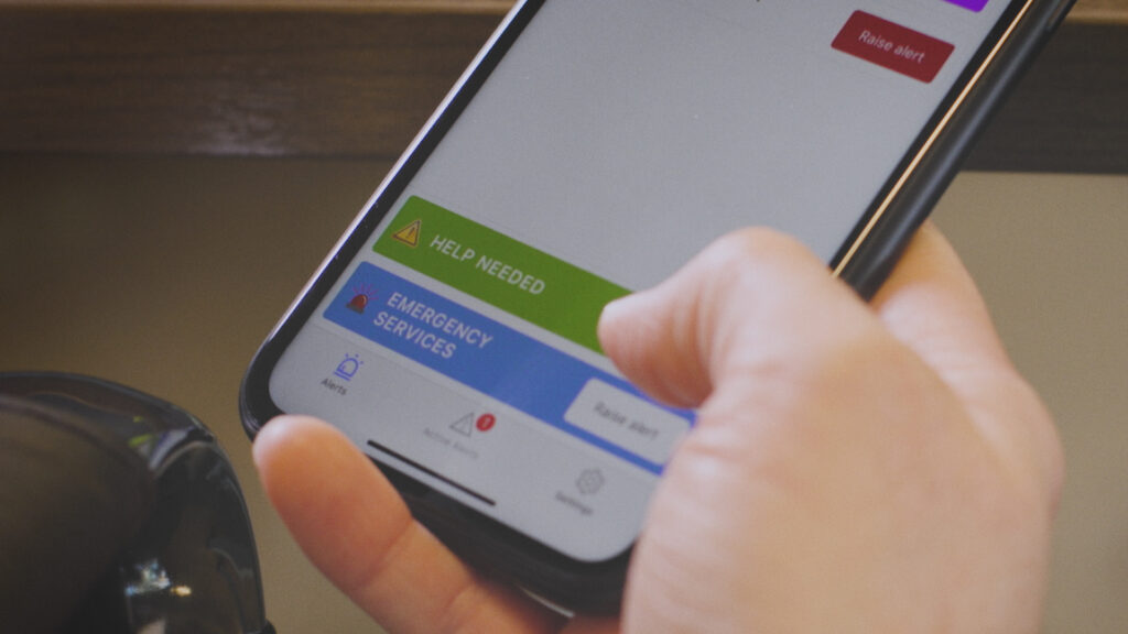 Panic Button for Convenience Stores